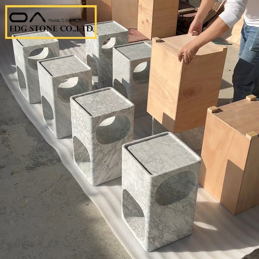 How to make a marble side table?