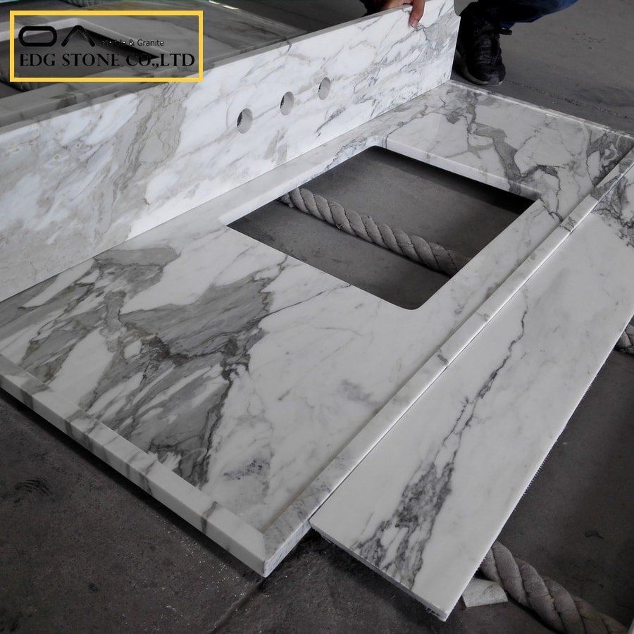 How to remove stains from marble countertops?