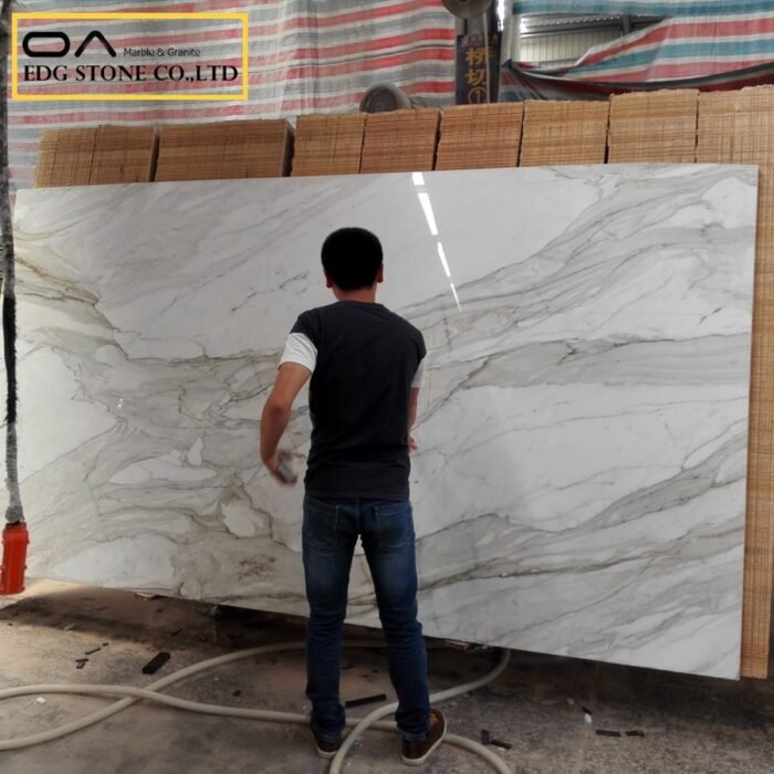 What is calacatta marble?