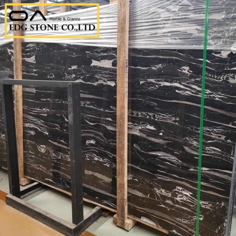 What is a black marble called?