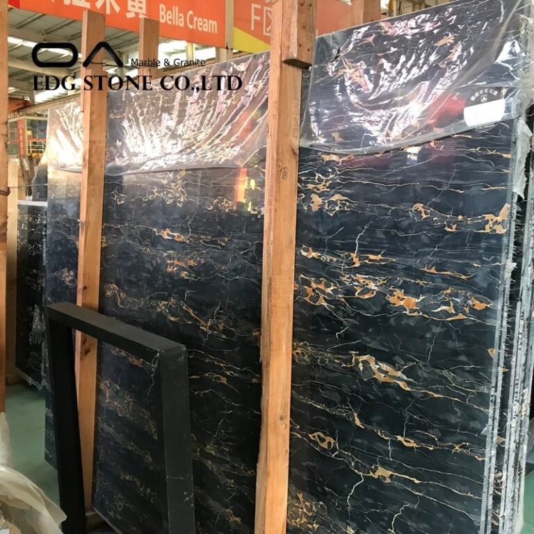 What is a black marble called?