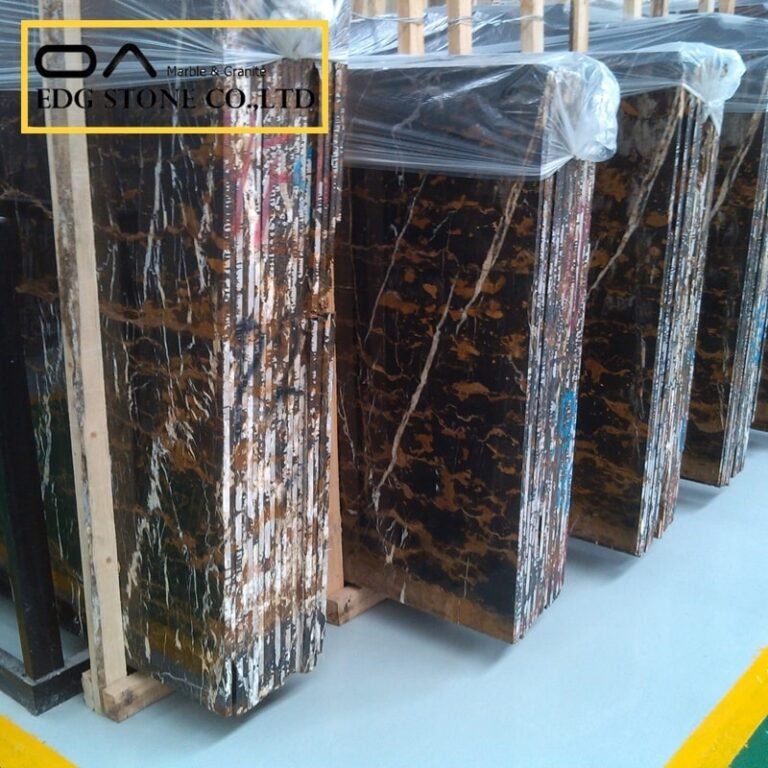 What is a black marble called?
