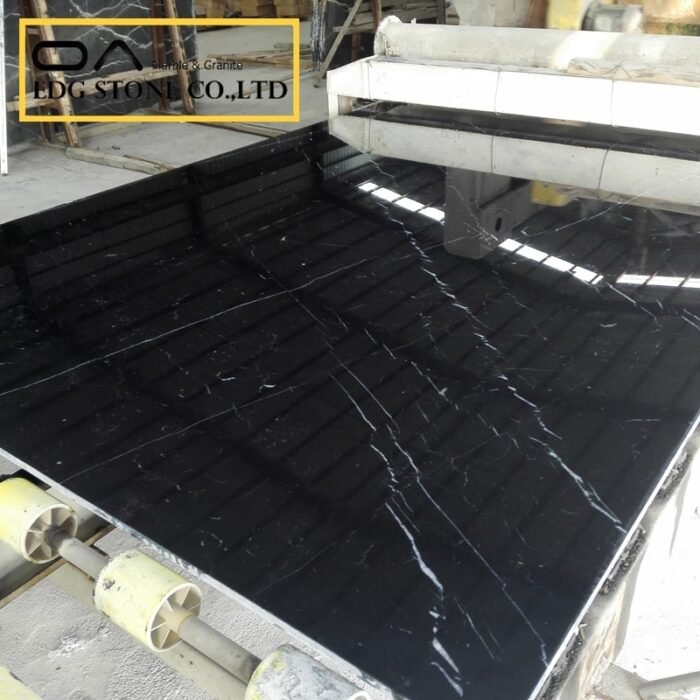 What is a black marble called?