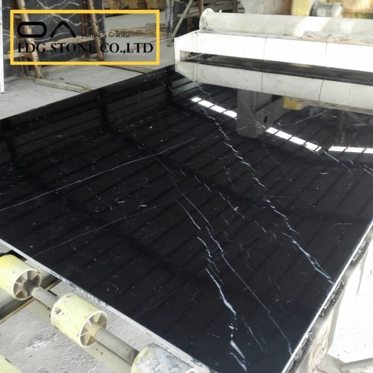 What is a black marble called?